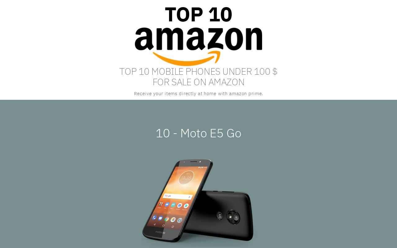 Top 10 Phone For Sale On Amazon - April 2020